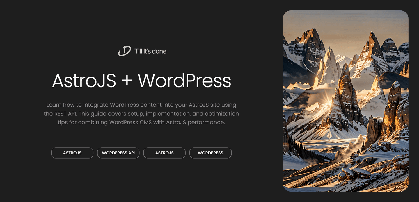 How to Fetch WordPress Posts in AstroJS Using REST API How to Fetch WordPress Posts in AstroJS Using REST API