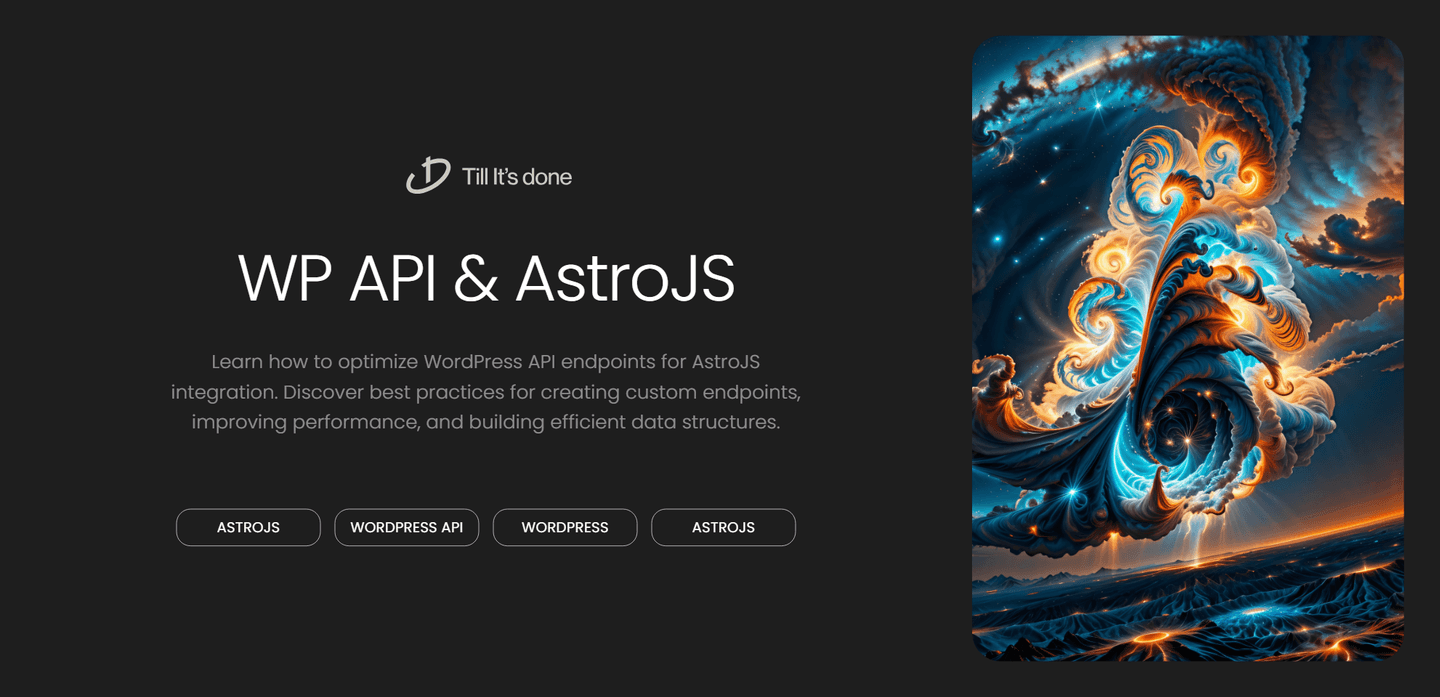 Customize WordPress API Endpoints for AstroJS