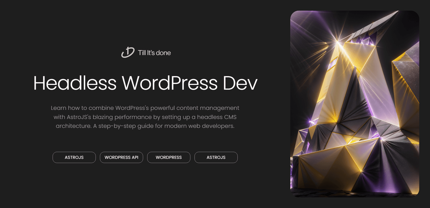 Setting Up WordPress as Headless CMS for AstroJS