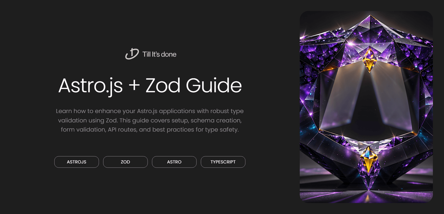How to Integrate Zod with Astro.js for Type Safety