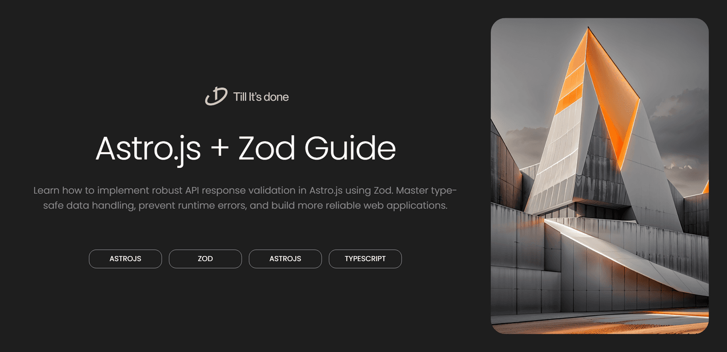 Validating API Responses with Zod in Astro.js