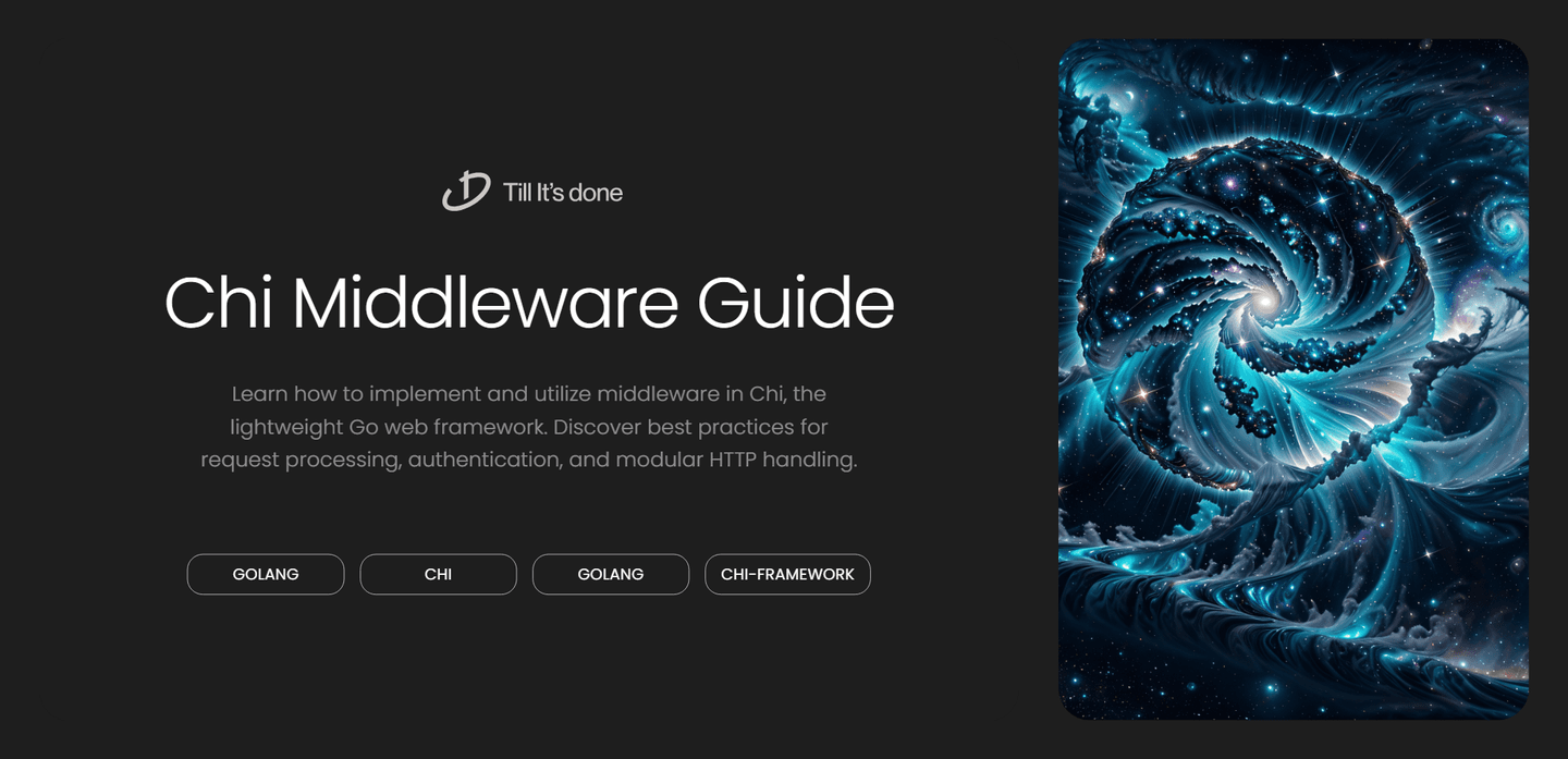 Middleware in Chi: How to Create and Use It