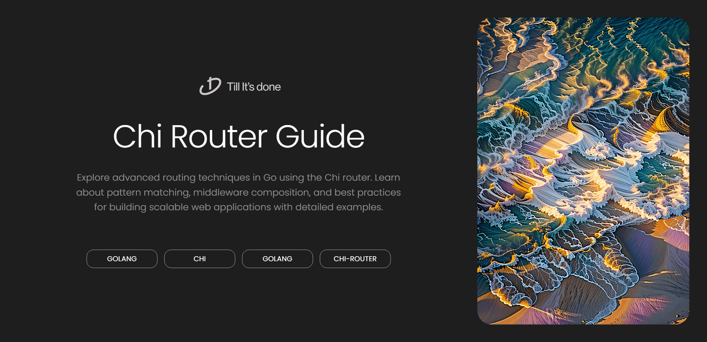 Mastering Chi Router: Advanced Go Techniques