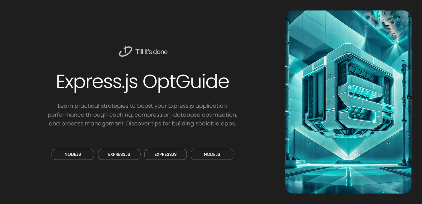 Optimizing Performance in Express.js Apps