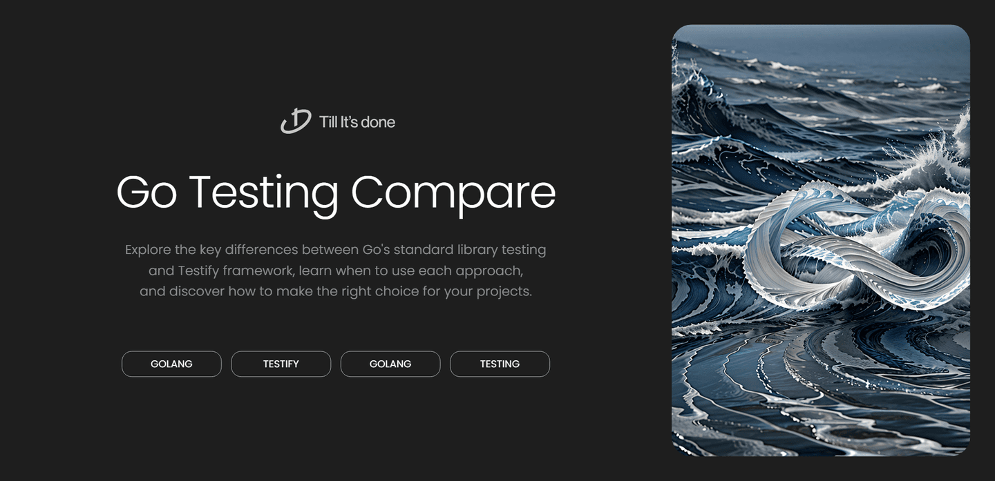 Testify vs Go Standard Library Testing Guide