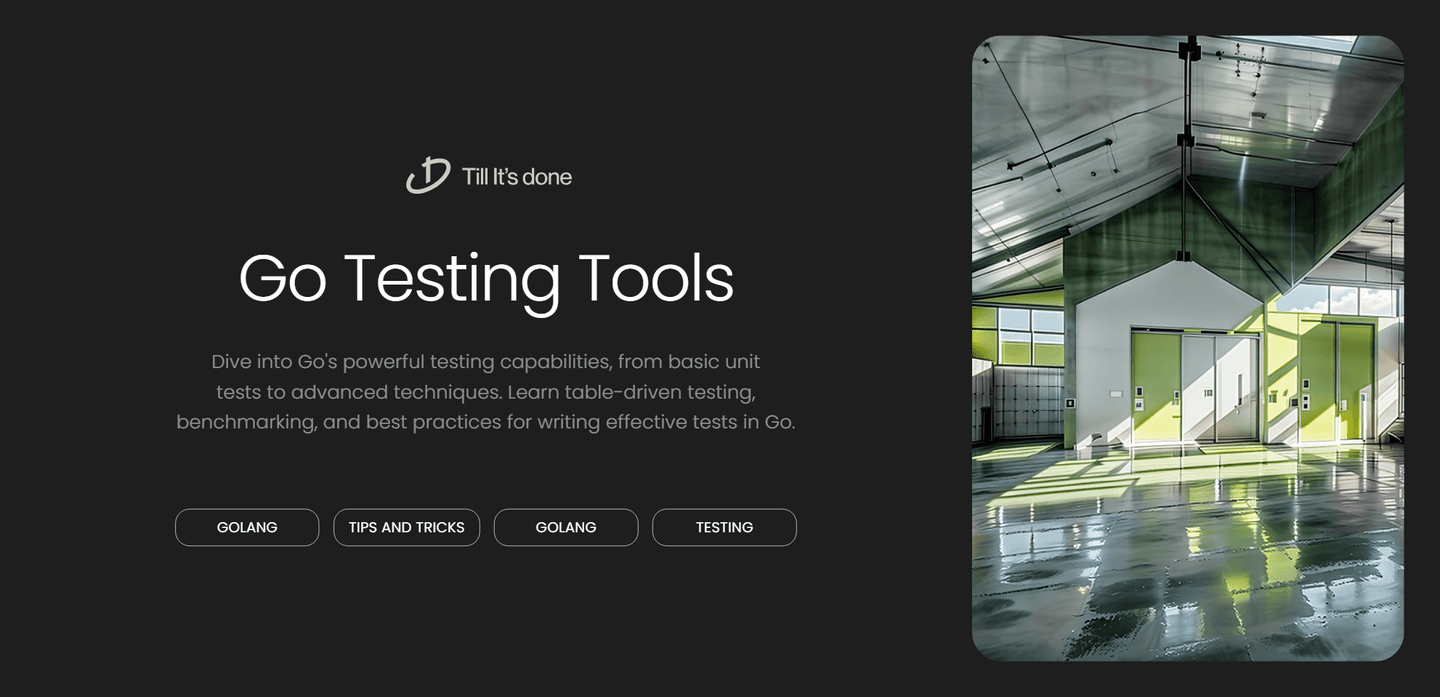 Master Go's Testing Tools for Better Code