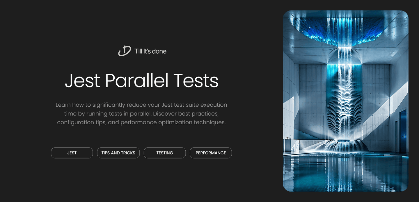 Speed Up Jest Tests with Parallel Execution