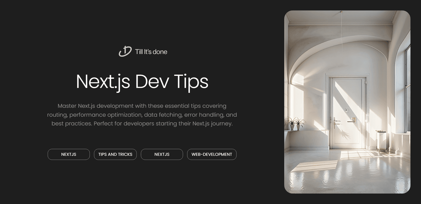 Top 10 Next.js Development Tips for Beginners