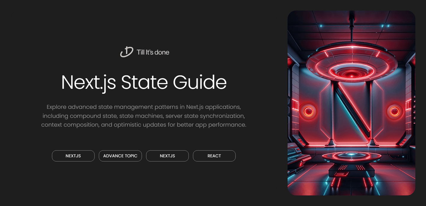 Advanced Patterns for State Management in Next.js