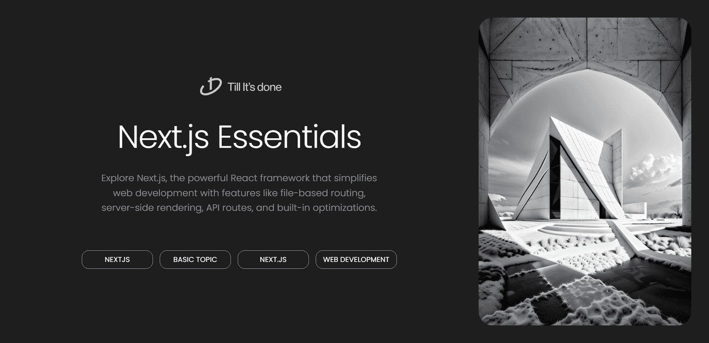 Introduction to Next.js and its Core Features