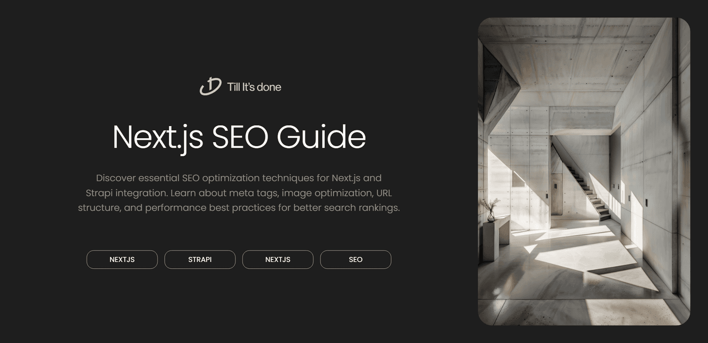 Best Practices for SEO in Next.js with Strapi