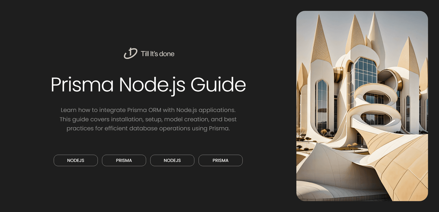 Getting Started with Prisma in Node.js