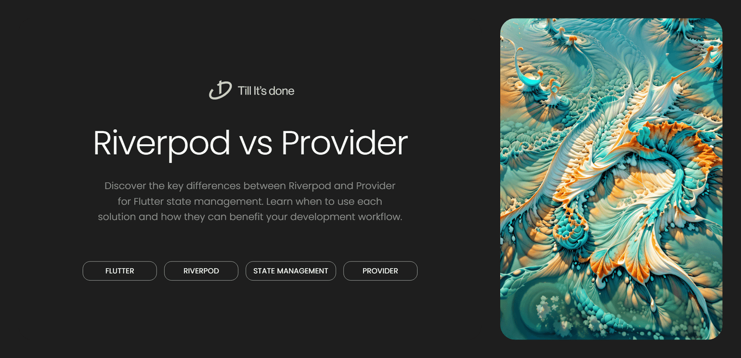 Comparing Riverpod and Provider in Flutter