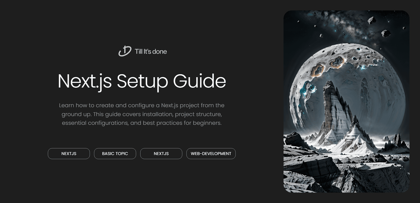 How to Set Up a Next.js Project from Scratch