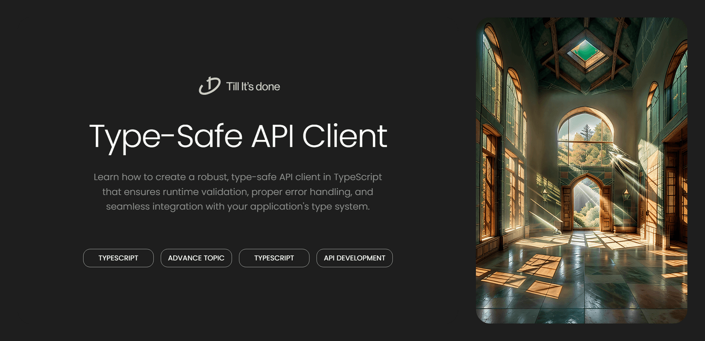 Building a Type-Safe API Client with TypeScript