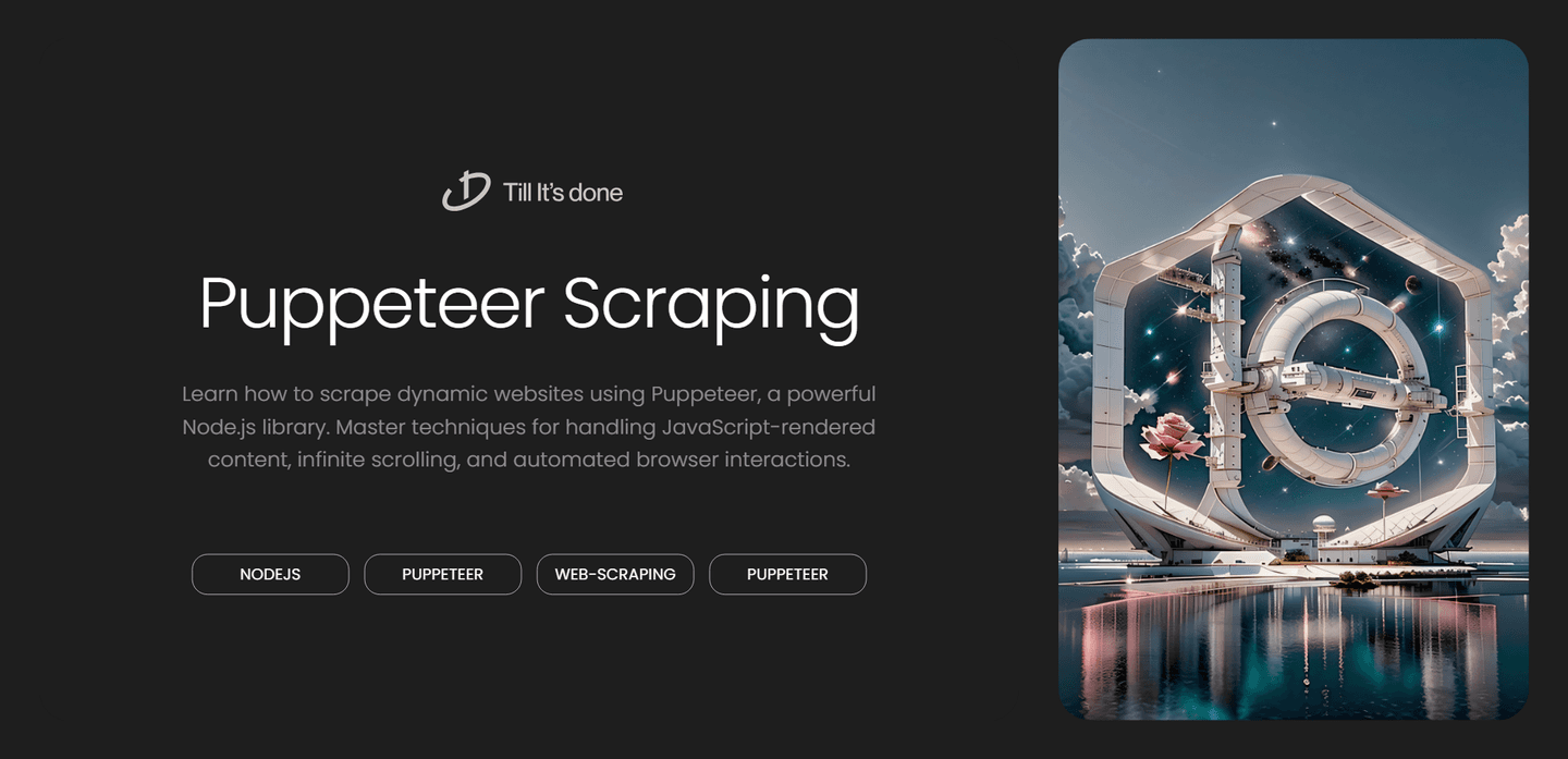Extract Data from Dynamic Websites with Puppeteer