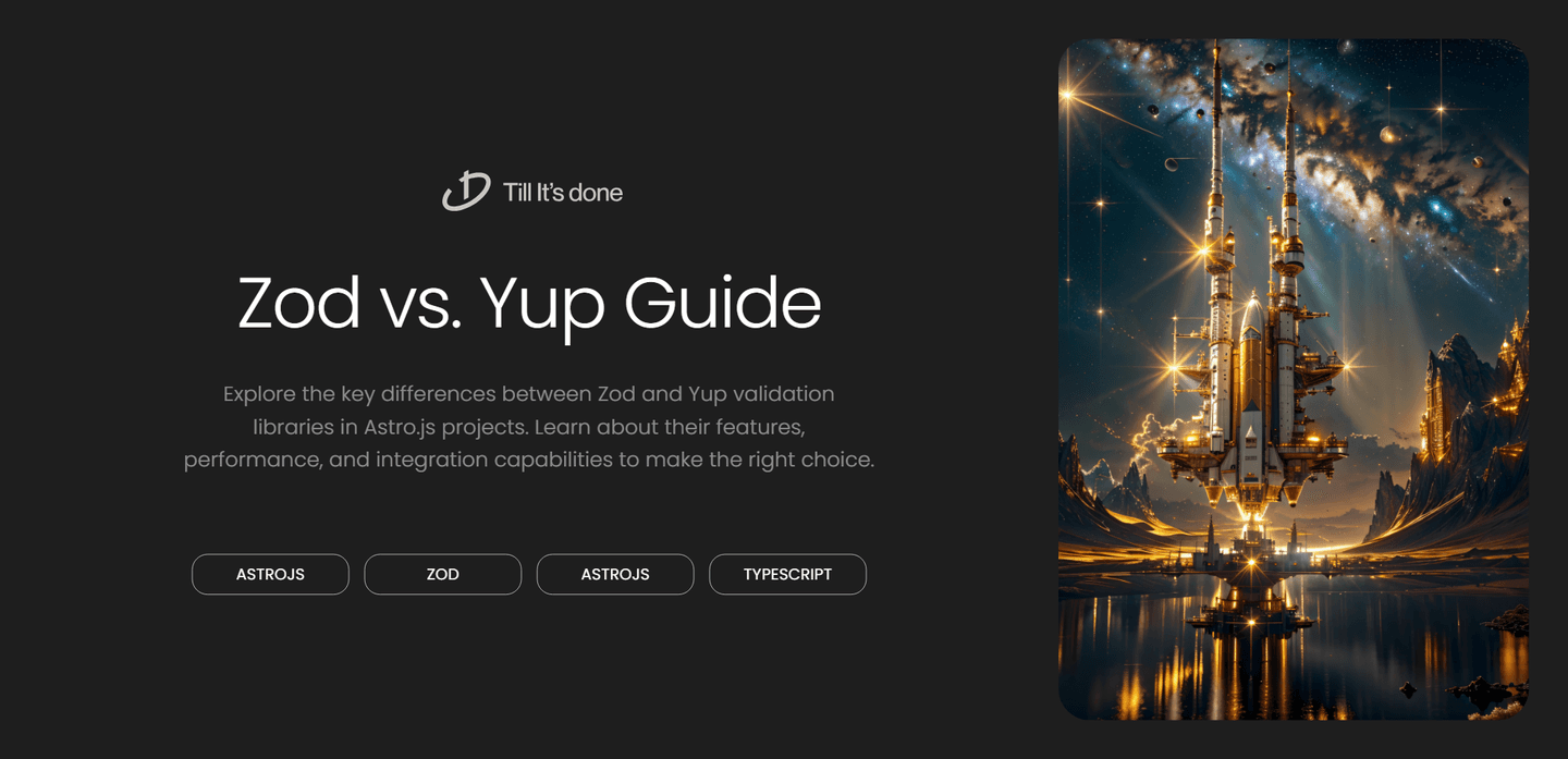 Zod vs. Yup: Data Validation in Astro.js